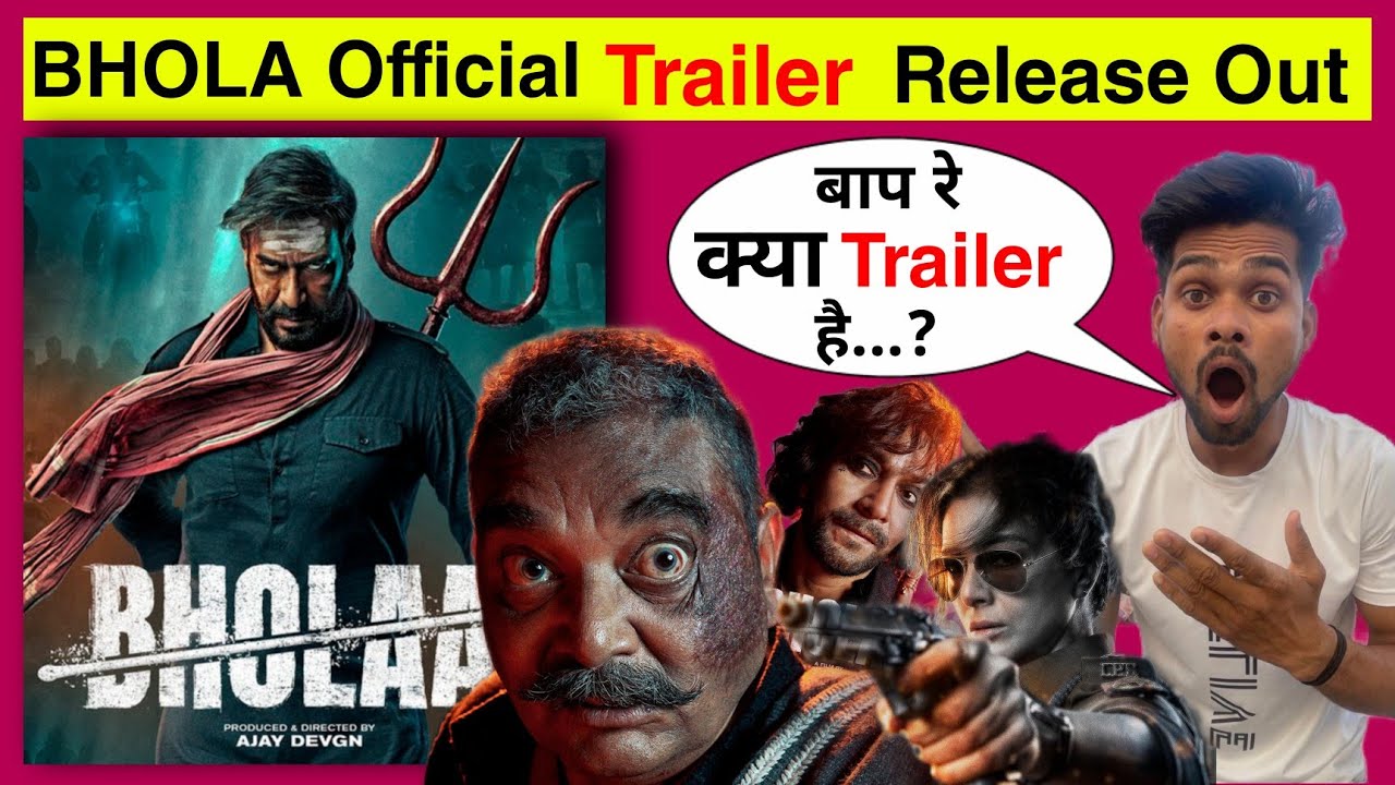 BHOLA Movie Official Trailer Latest Update 😲 Bhola Official Trailer ...
