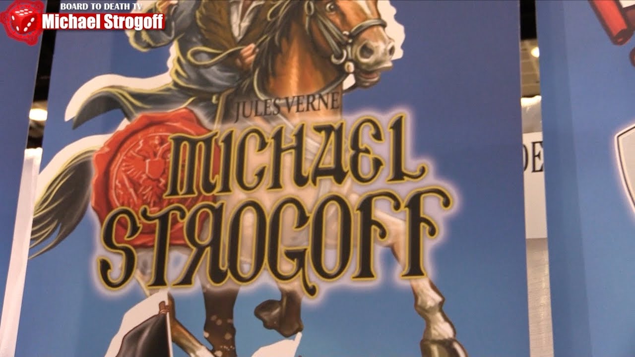 GenCon 50 - Michael Strogoff Board Game Preview - YouTube