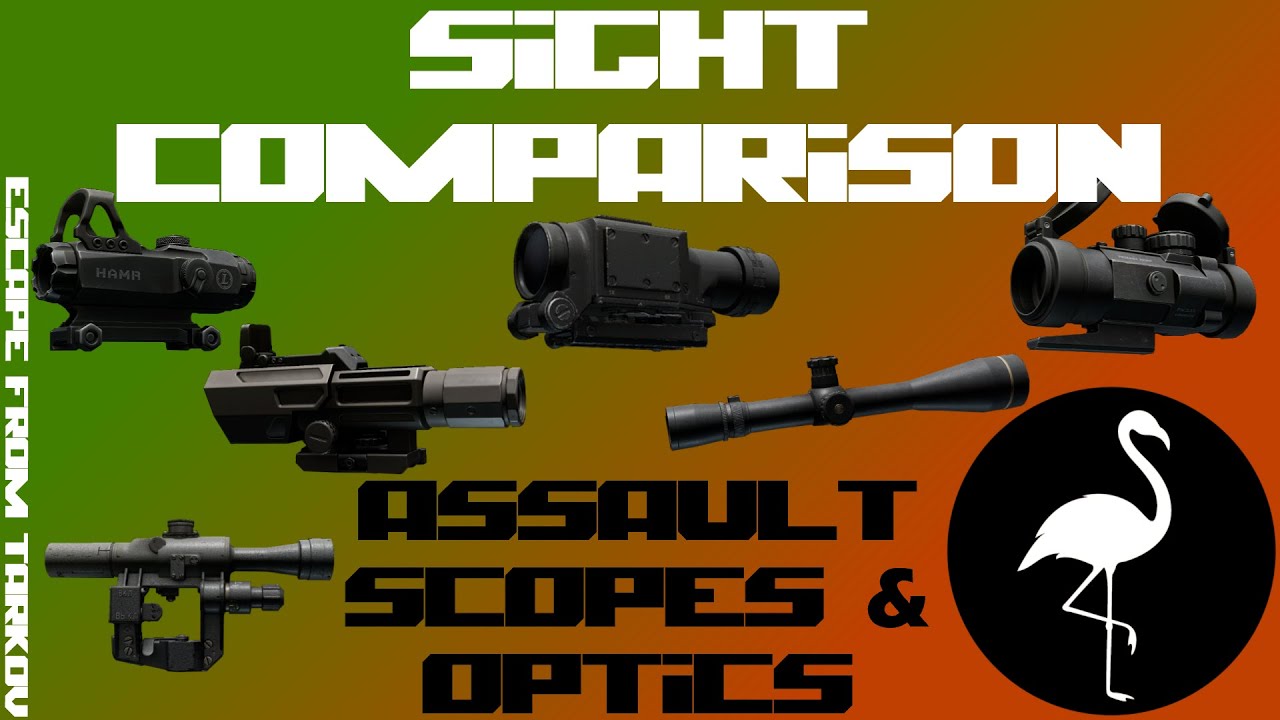 All Assault Scopes & Optics Comparison (Tarkov 12.10.2) - YouTube