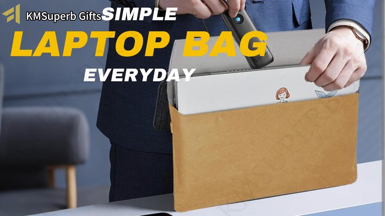 Organize Your Laptop with Customizable Laptop Bag Organizer - YouTube