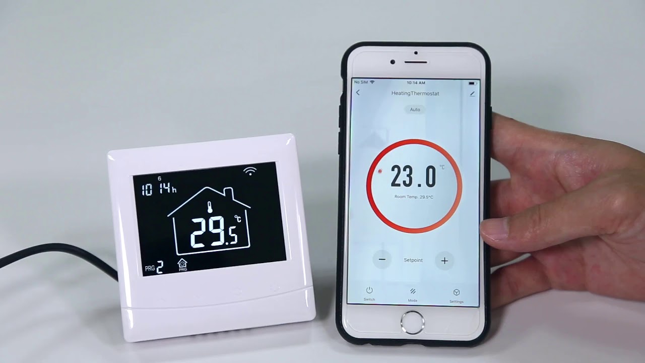 HT-07 programmable smart room thermostat for underfloor heating system ...