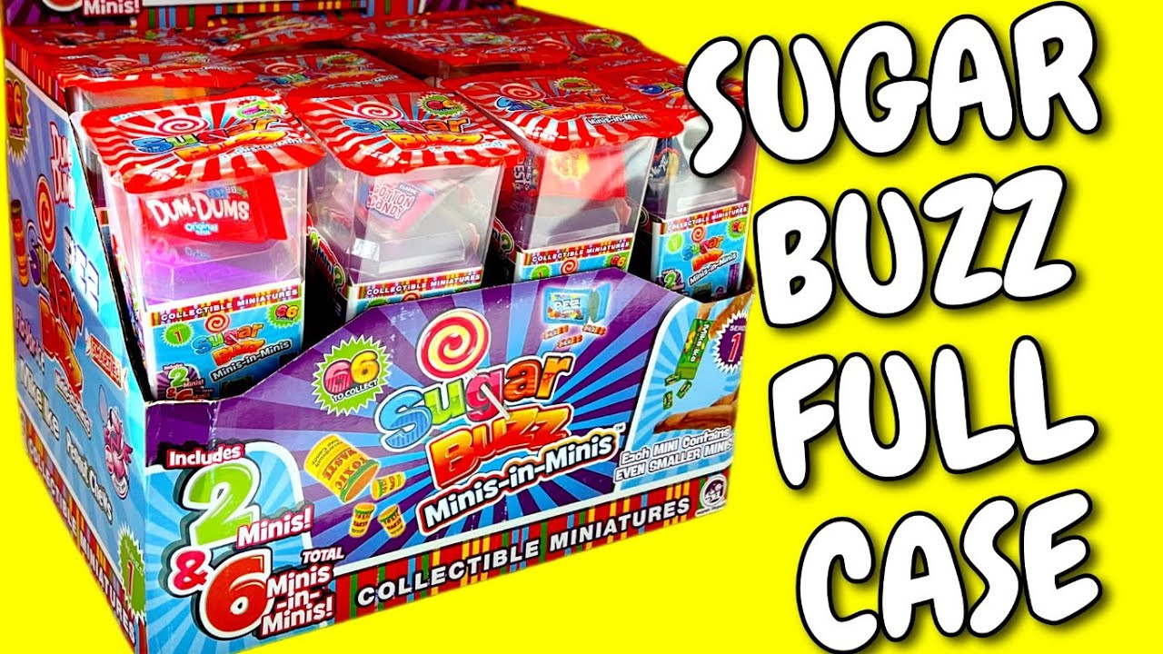 SUGAR BUZZ MINIS IN MINIS BETTER THAN MINI BRANDS !? - YouTube