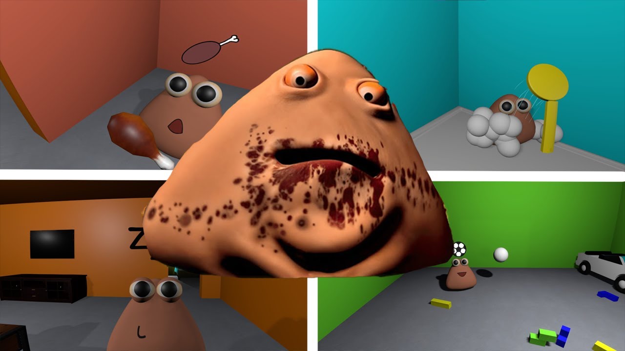 The Revenge Of Pou (New Horror Indie Game) || Bou's Revenge - YouTube