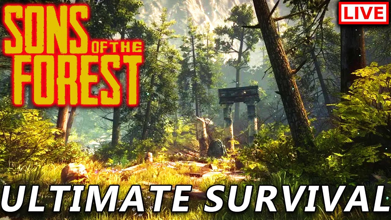 Sons of the Forest Live - The Ultimate Survival Game - Let's Find the ...