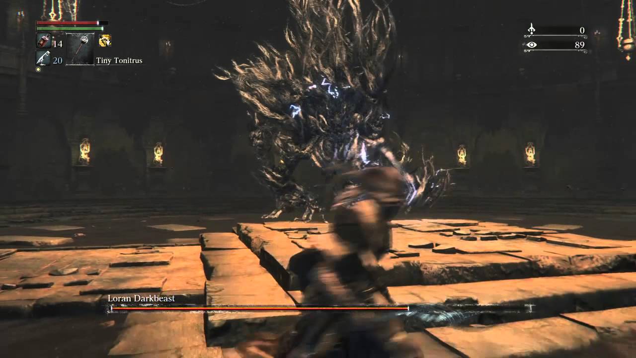 Bloodborne - Lower Loran - Loran Darkbeast - YouTube