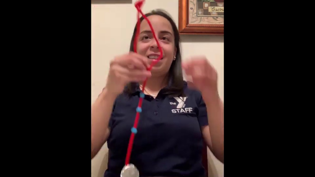 YMCA Virtual Preschool - Pipe Cleaner Stethoscope with Ms Nataly - YouTube