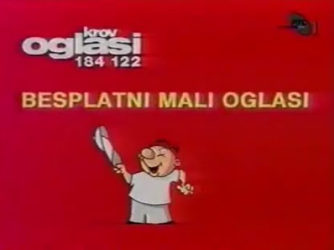 RTS 1 - Reklame / 09.11.2000. - YouTube