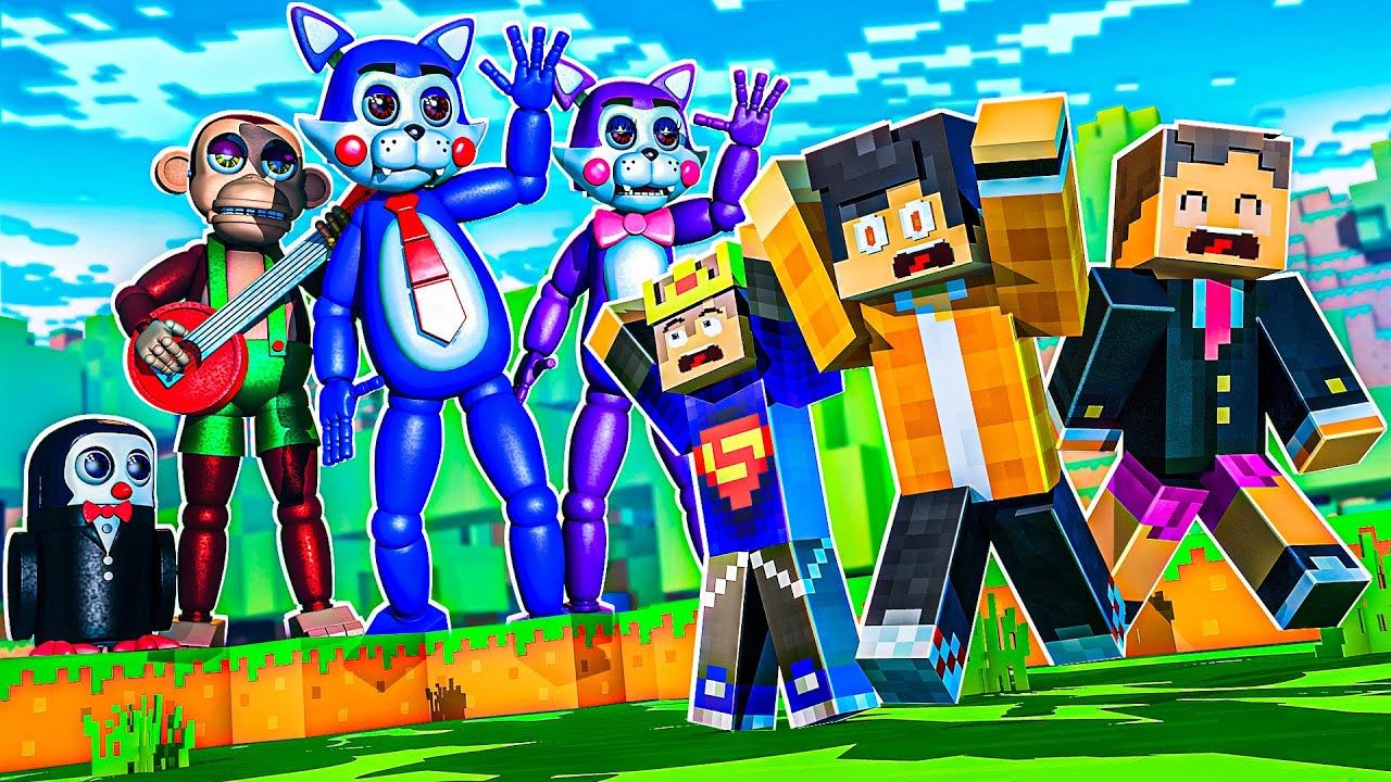 *NOVO* ADDON DE FIVE NIGHTS AT CANDY'S COM O *CANDY* E *BLANK* - YouTube
