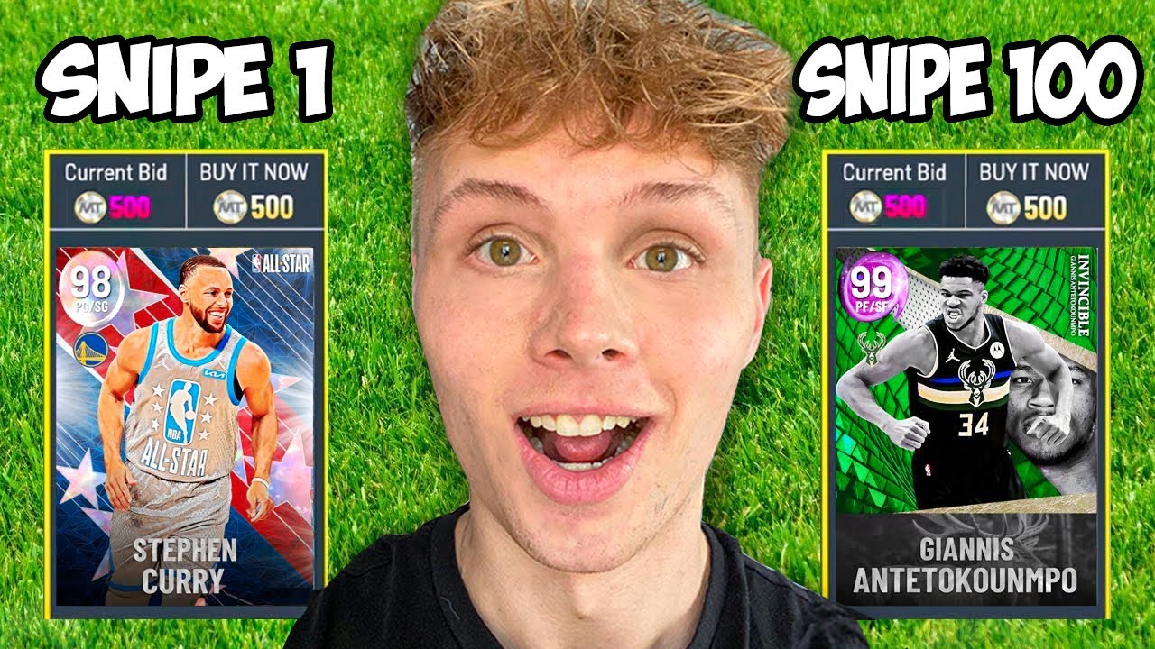 The 100 Snipes Challenge - YouTube