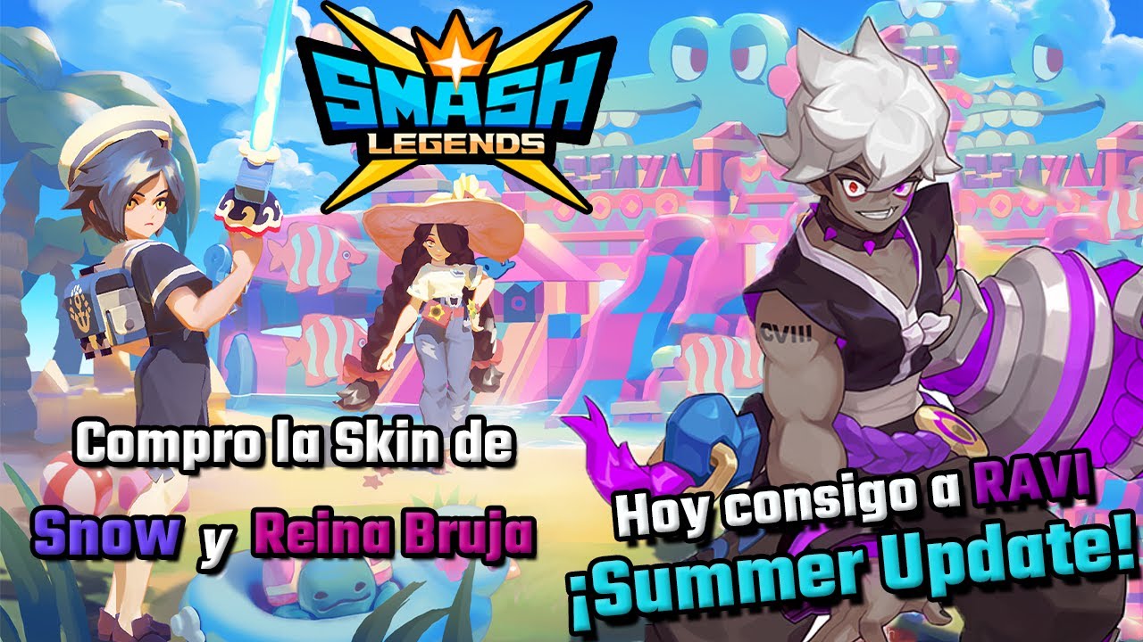 Smash Legends Summer Update!! Nuevas Skins y Apertura de cajas!! 😍 ...