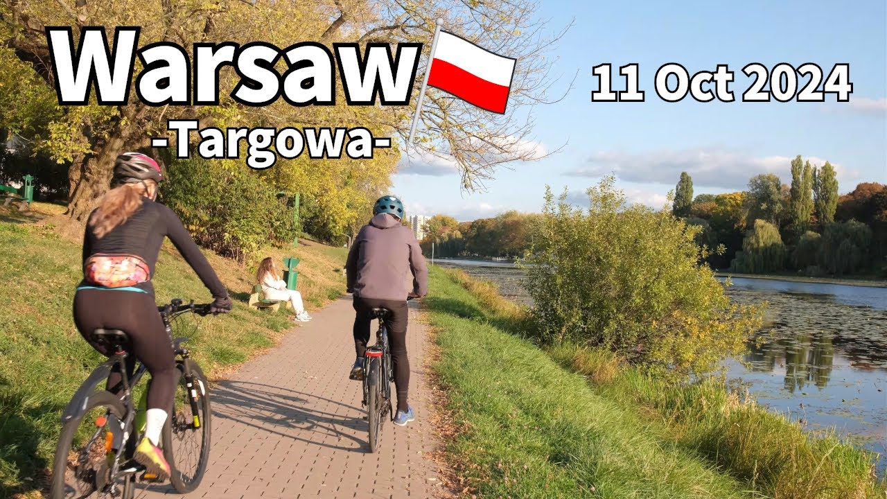 Autumn Walk Warsaw ul.Targowa Poland - October 2024 - YouTube