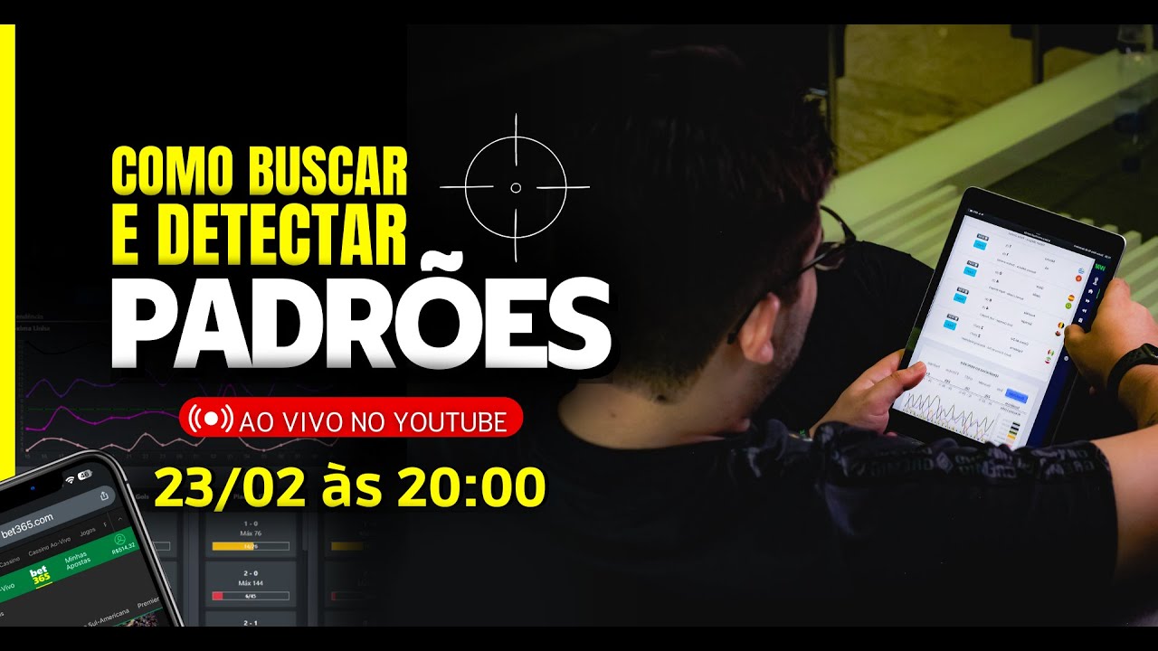 🟩 [LIVE] COMO BUSCAR E DETECTAR PADRÕES ASSERTIVOS - YouTube