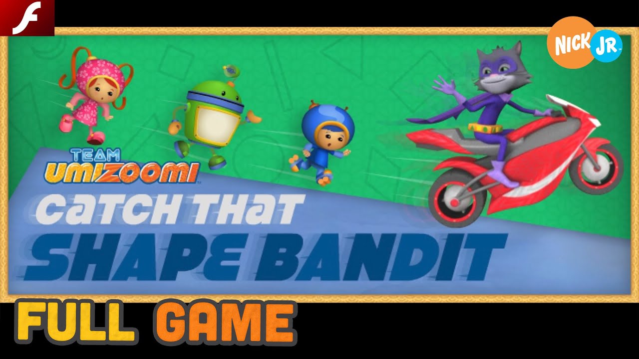 Team Umizoomi™: Catch That Shapebandit (Flash) - Nick Jr. Games - YouTube