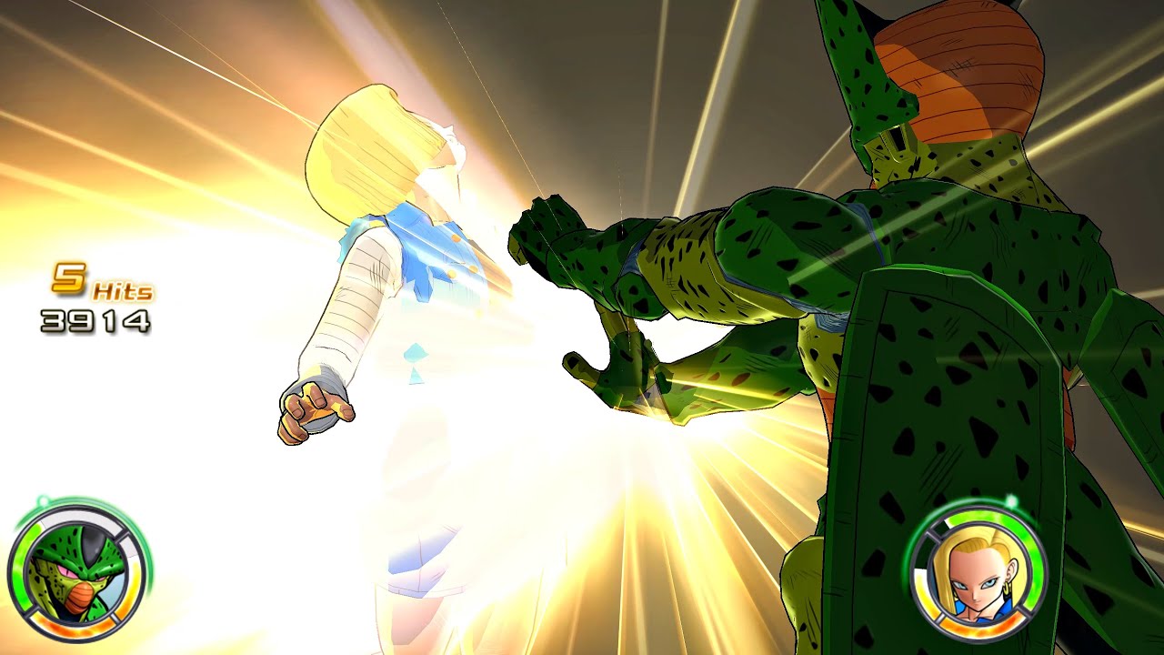 [Requested] DRAGON BALL: RAGING BLAST 2 - (1st Form) CELL vs ANDROID 18 ...