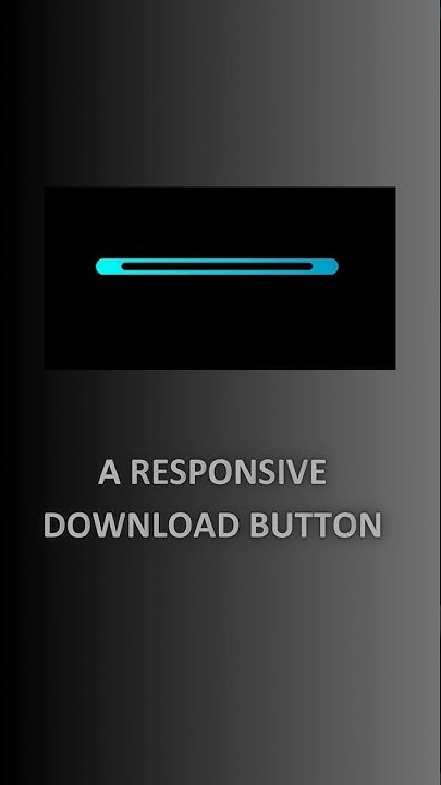 || A responsive download button by HTML CSS and JavaScript|| - YouTube
