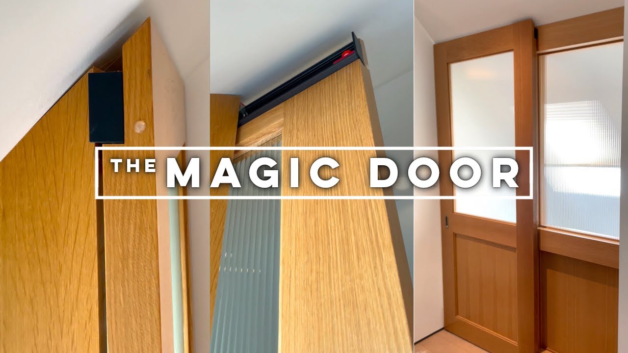 Sliding Door Pt. 2 | Revisiting Our Invisible Magic Door Install After ...