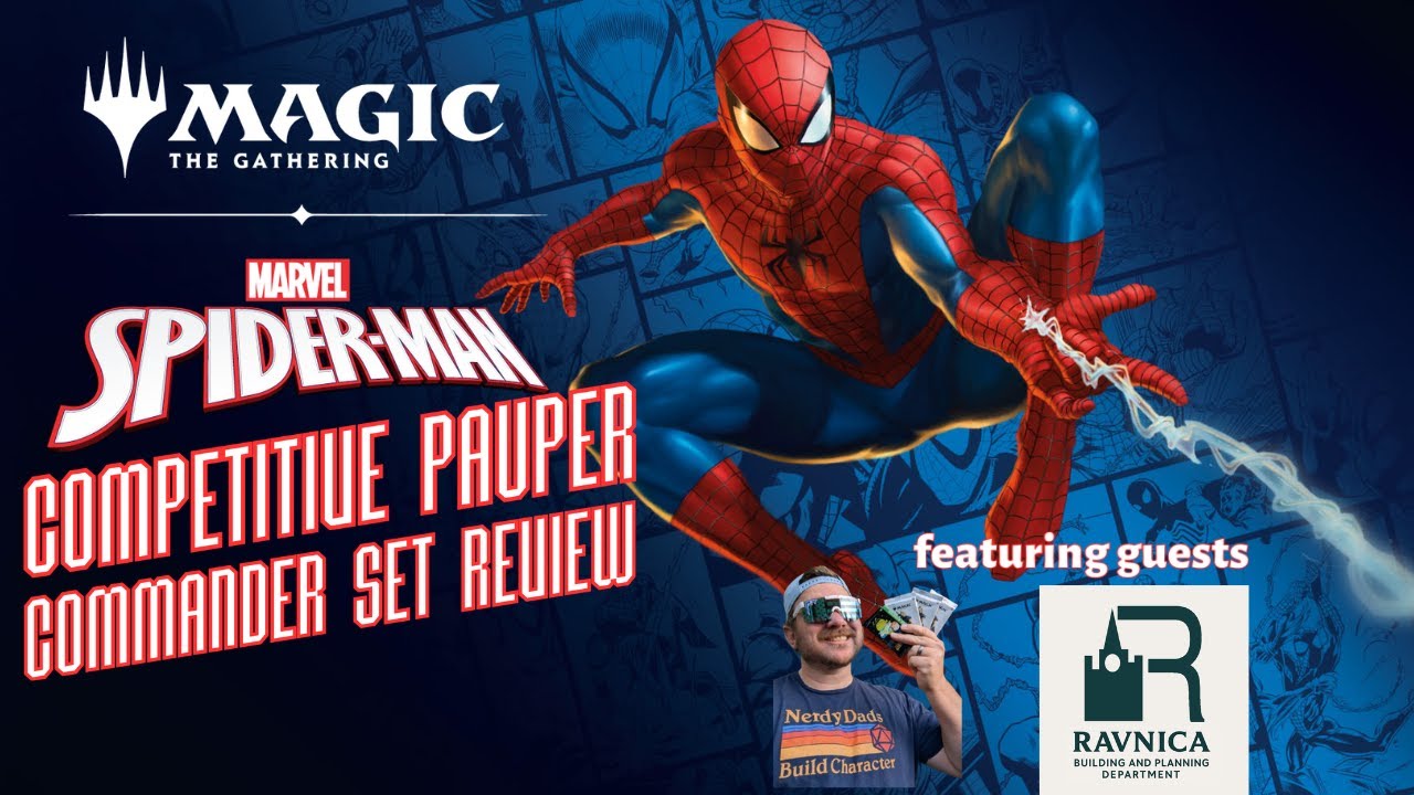 MTG: SPIDER-MAN Competitive PDH Set Review w/ @SipStream and ...