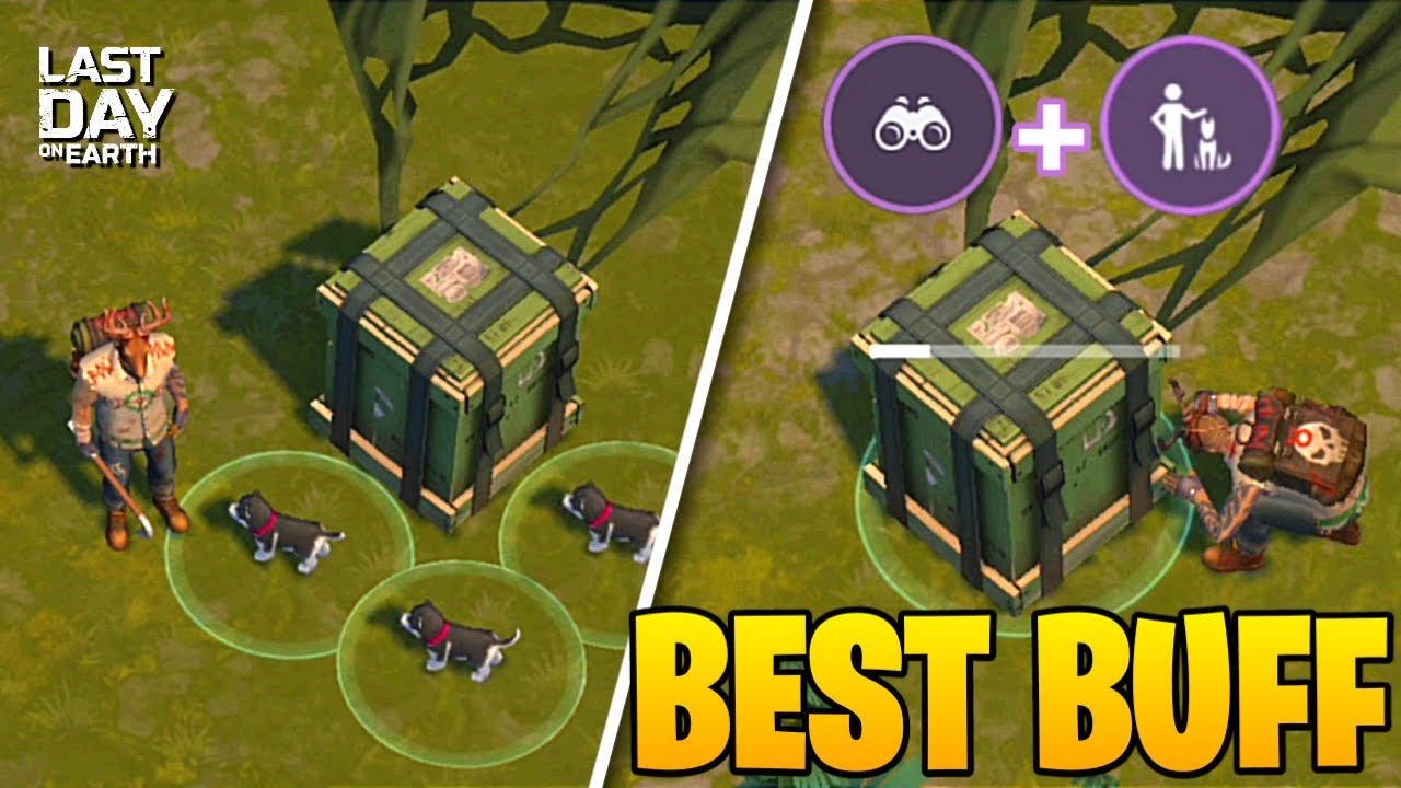 AIRDROP! WITH BUFF VS WITHOUT BUFF | EASY PLACE TO GET WEAPONS - Last ...