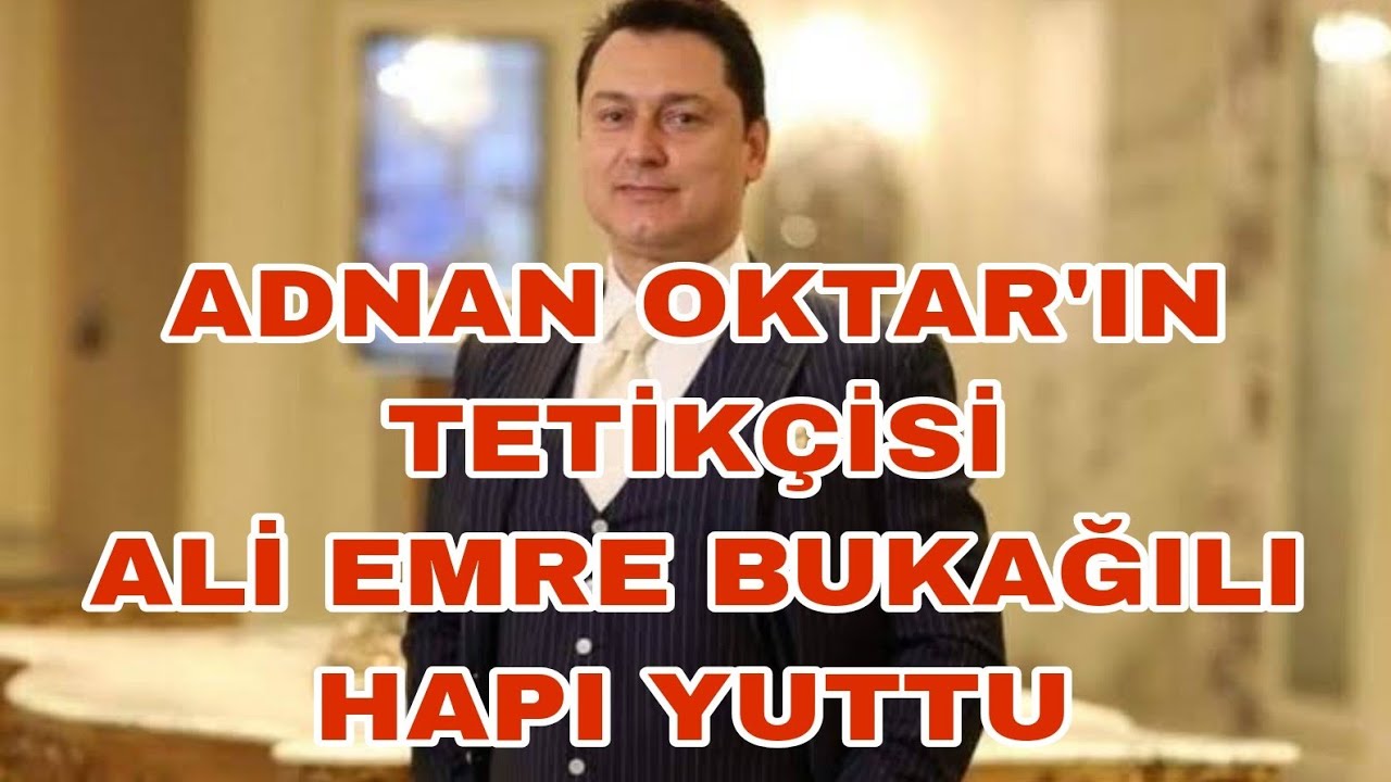 ALİ EMRE BUKAĞILI HAPI YUTTU-İŞTE ADNANCILARIN SONU - YouTube