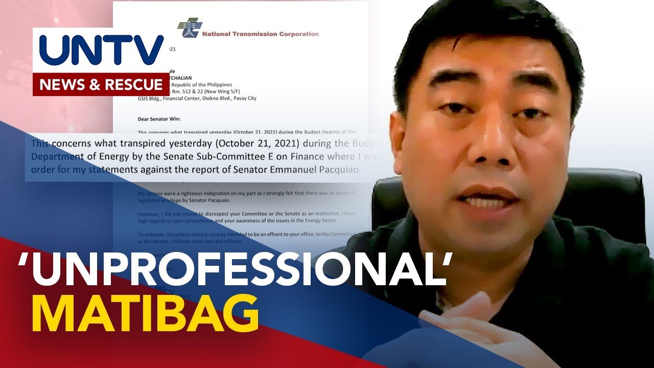 Atty. Melvin Matibag barred from Senate hearings over unprofessional ...