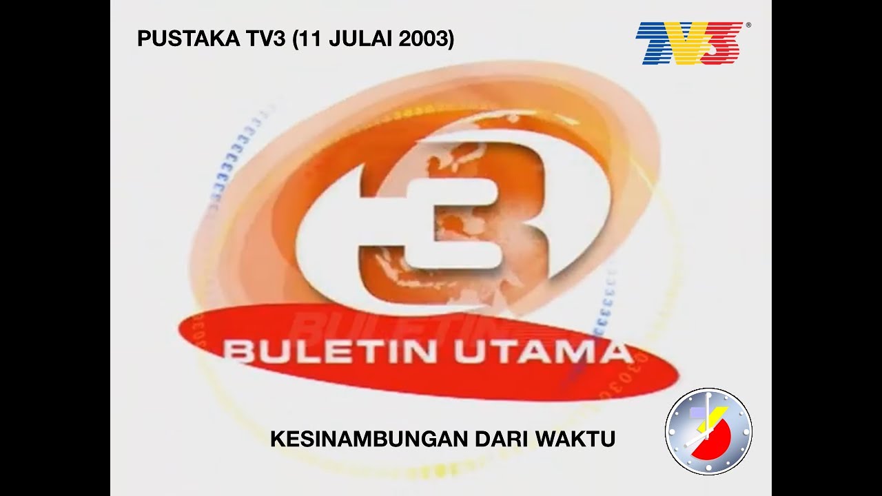 TV3 Malaysia Continuity dari Masa (11 Julai 2003) - YouTube