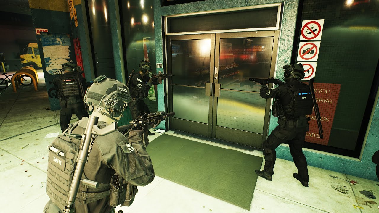 Ready or Not - Gas Station Raid Mission - YouTube