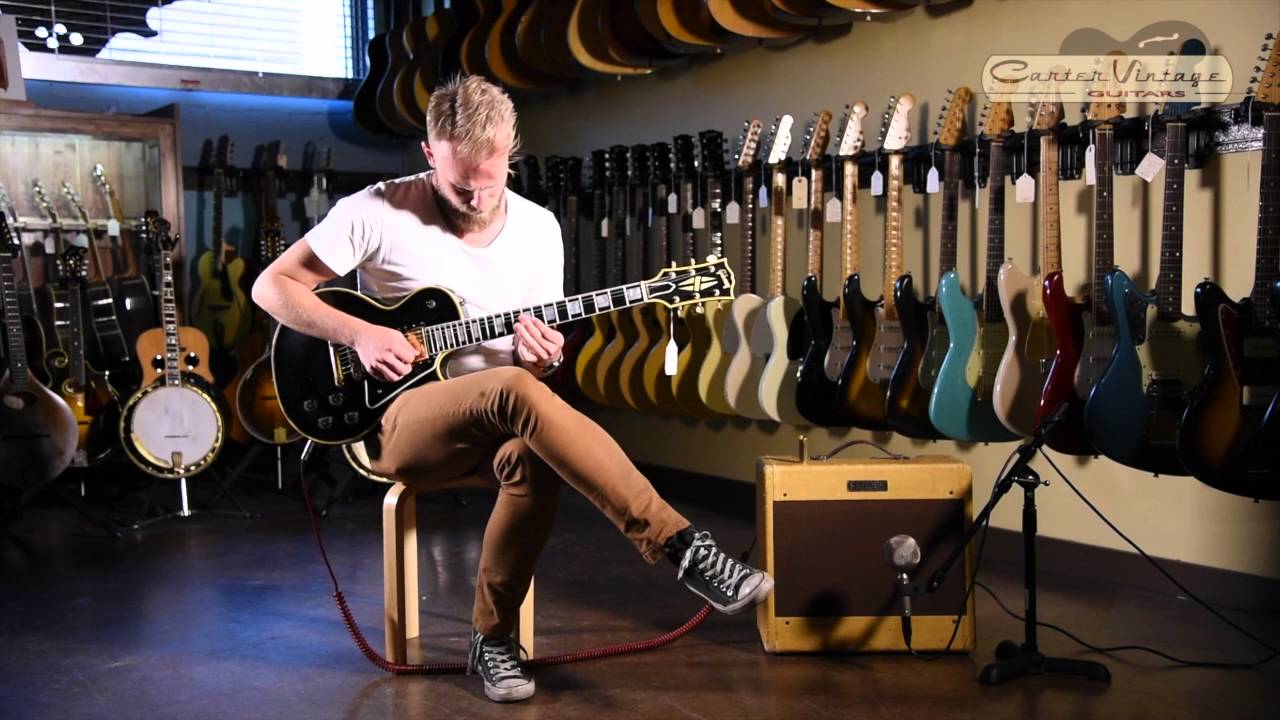 Danny Gatton Modified 1956 Gibson Les Paul Custom played by Joey ...