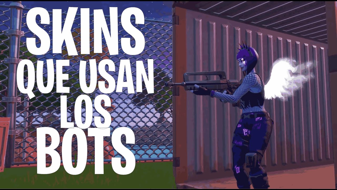 LA SKIN que USAN los BOTS || COMO IDENTIFICAR un BOT || DARK POWER ...