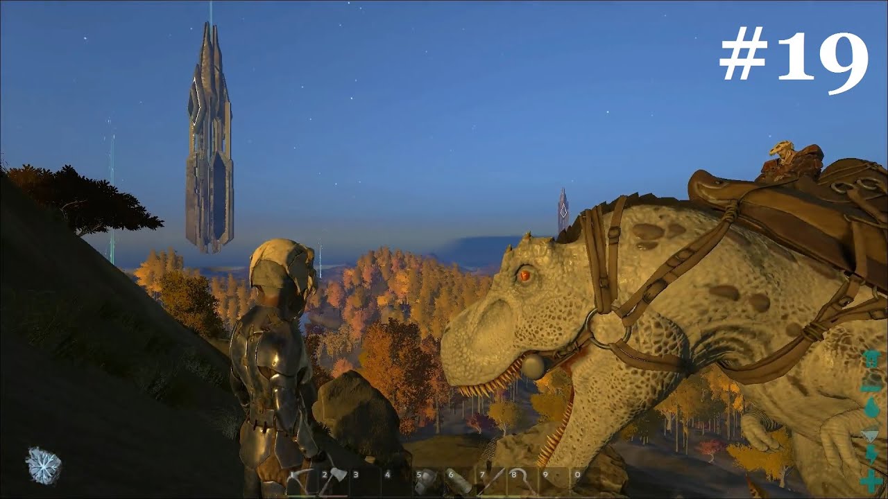 Ark Survival Evolved: T-Rex temmen met Ghost [Nederlands] - YouTube