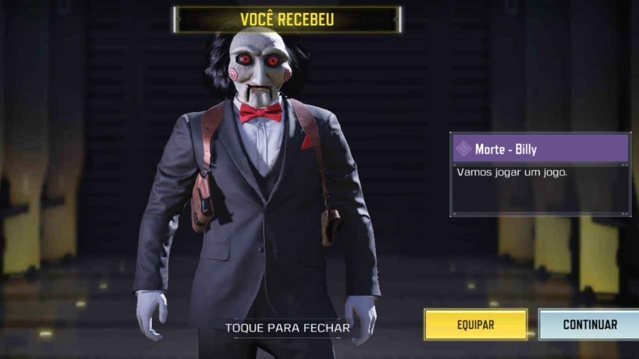 PEGUEI ROLETA MORTE BILLY E SORTEIO ROLETA BILLY JOGOS MORTAIS - CALL ...