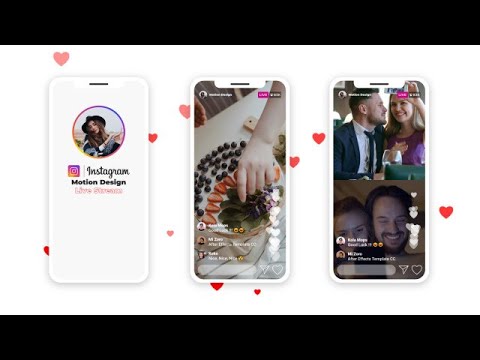 Instagram Live Stream After Effects Templates - YouTube
