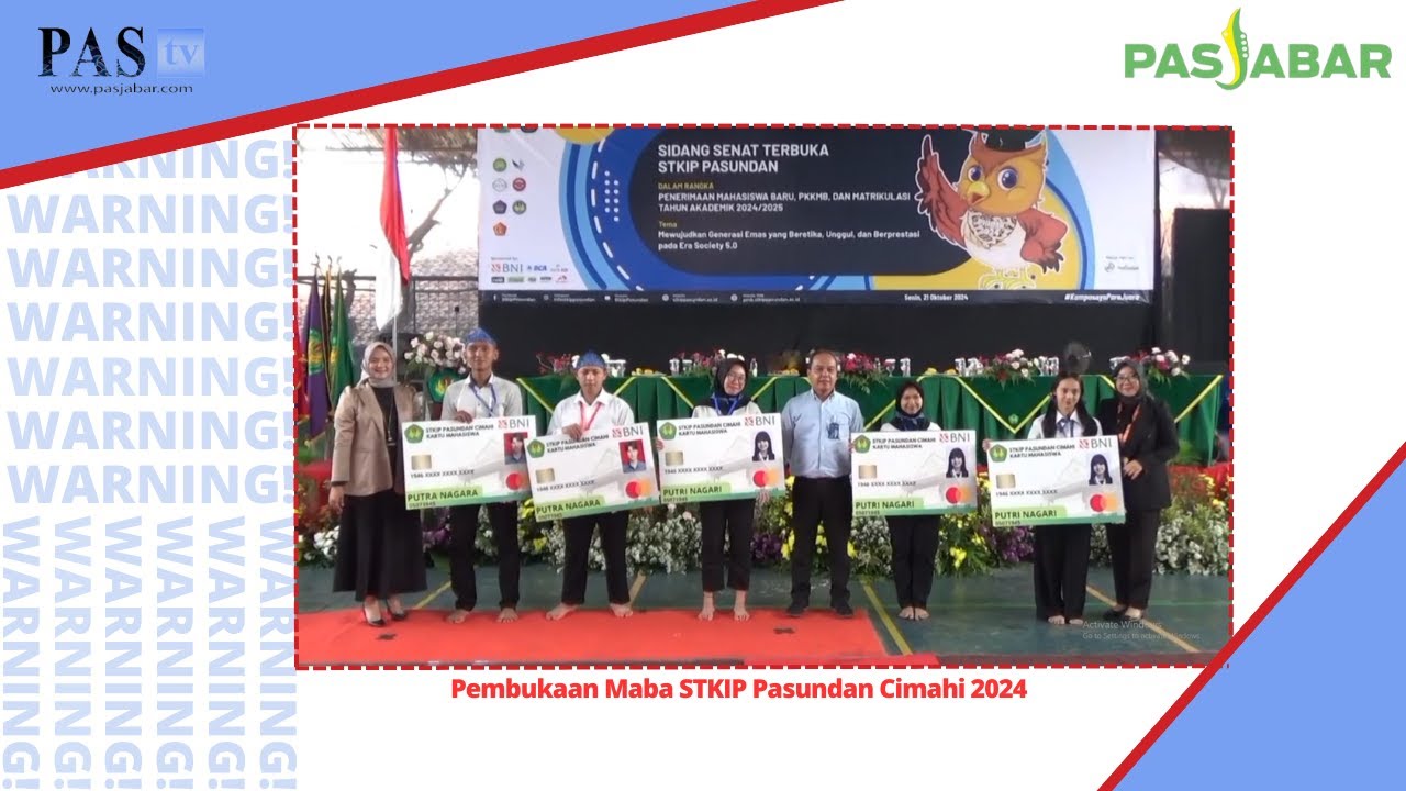 Pembukaan Maba STKIP Pasundan Cimahi 2024 - YouTube