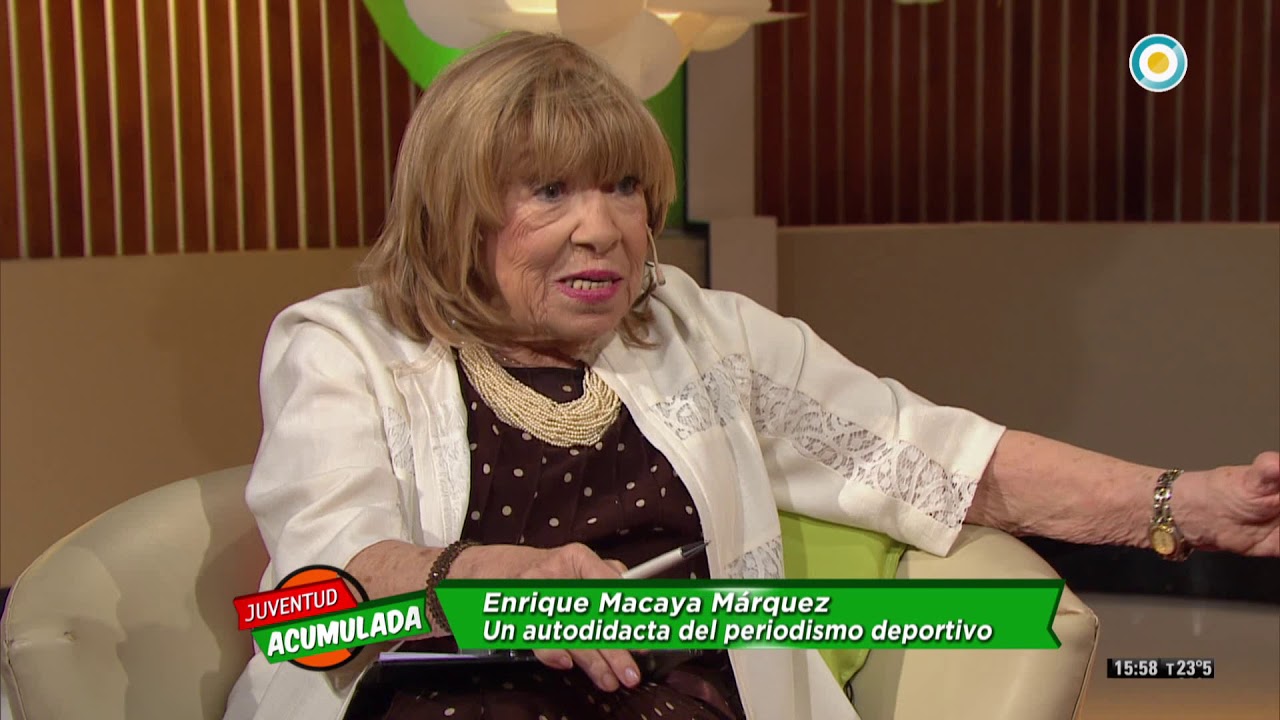 Enrique Macaya Márquez en Juventud Acumulada (3 de 3) - YouTube