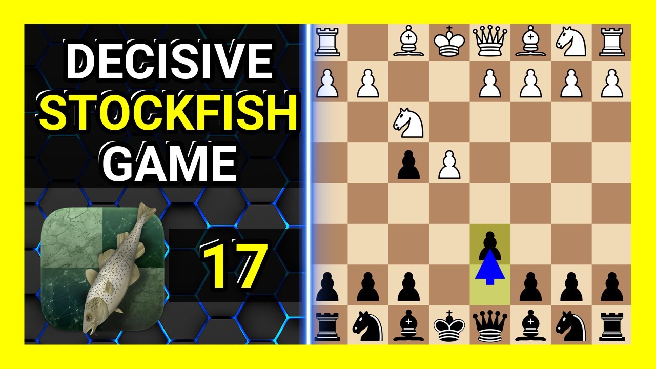 Decisive Stockfish 17 Chess Game, King's Gambit, Accepted, Fischer ...