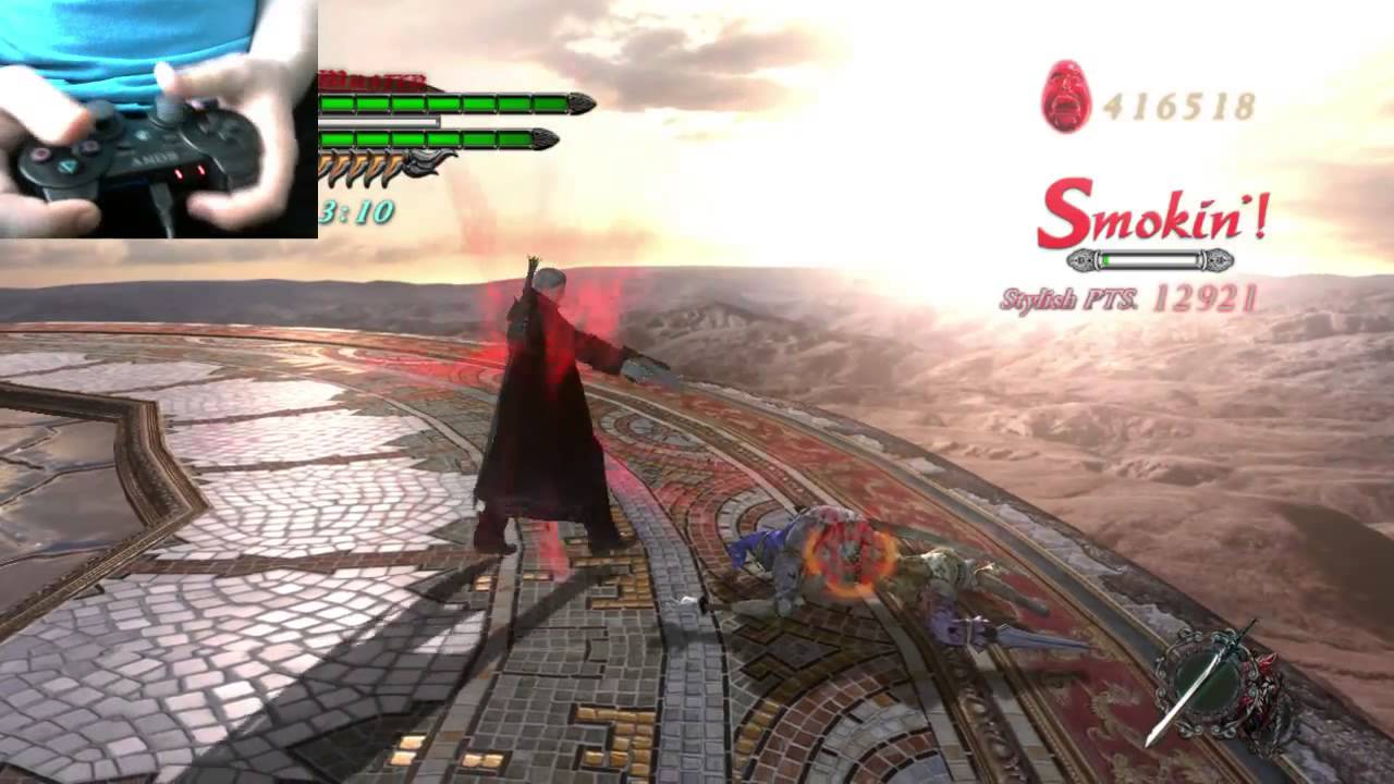 DMC4:SE Dante combo practice and some Basic/Advanced tutorial - YouTube