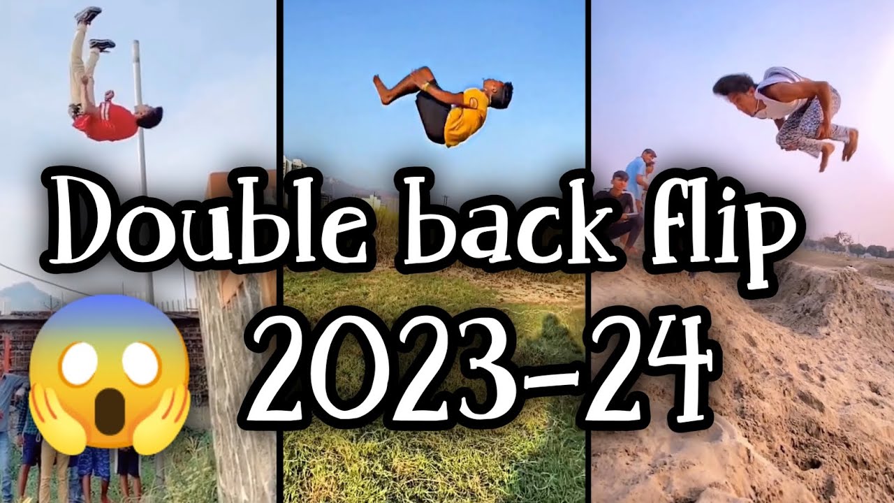 best double back flip😱😱|| #doublebackflip #flipper #viral#video ...
