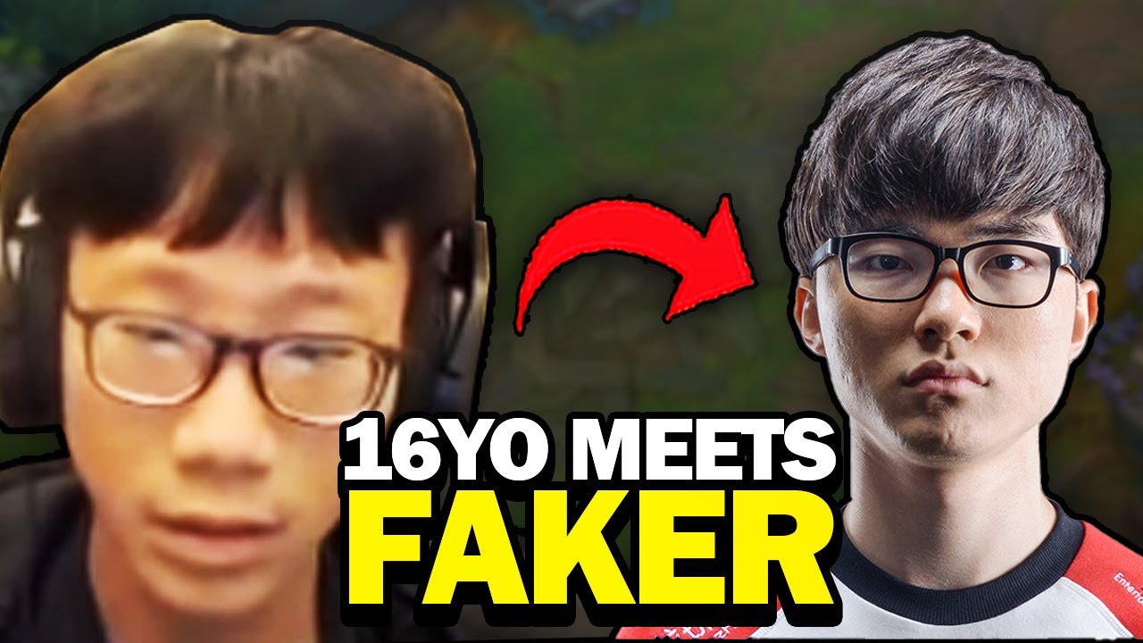 What happens when 16 year old Rank 1 NA Challenger gets FAKER on his ...