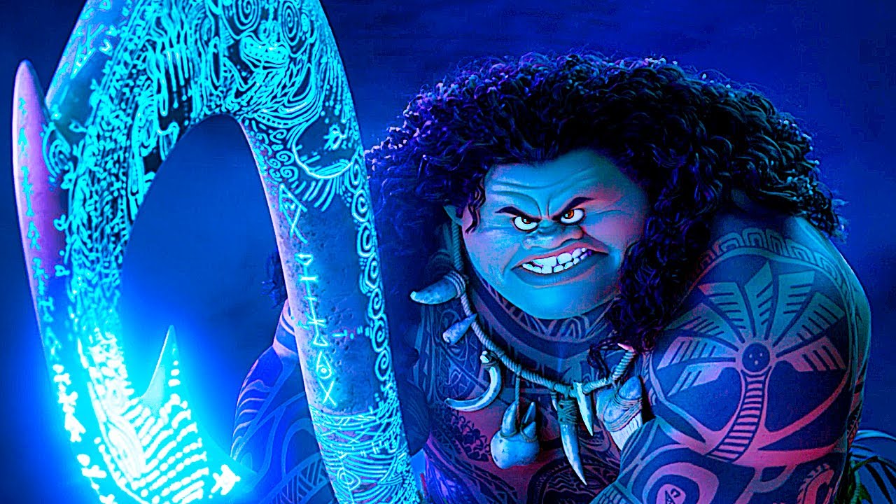 Moana 2 | Maui vs Matangi Fight Scene Recap | Moana Embarks On A New ...