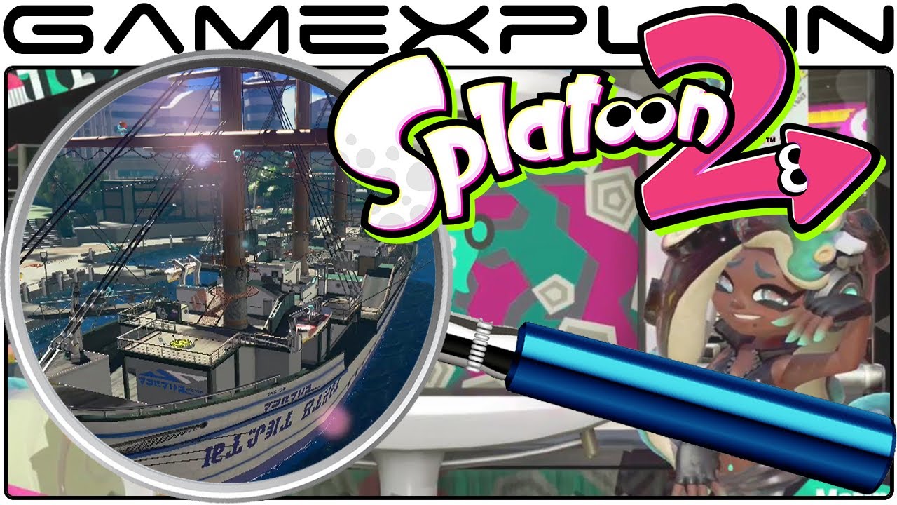 Splatoon 2 ANALYSIS - New & Upcoming Stages (Secrets & Hidden Details) - YouTube