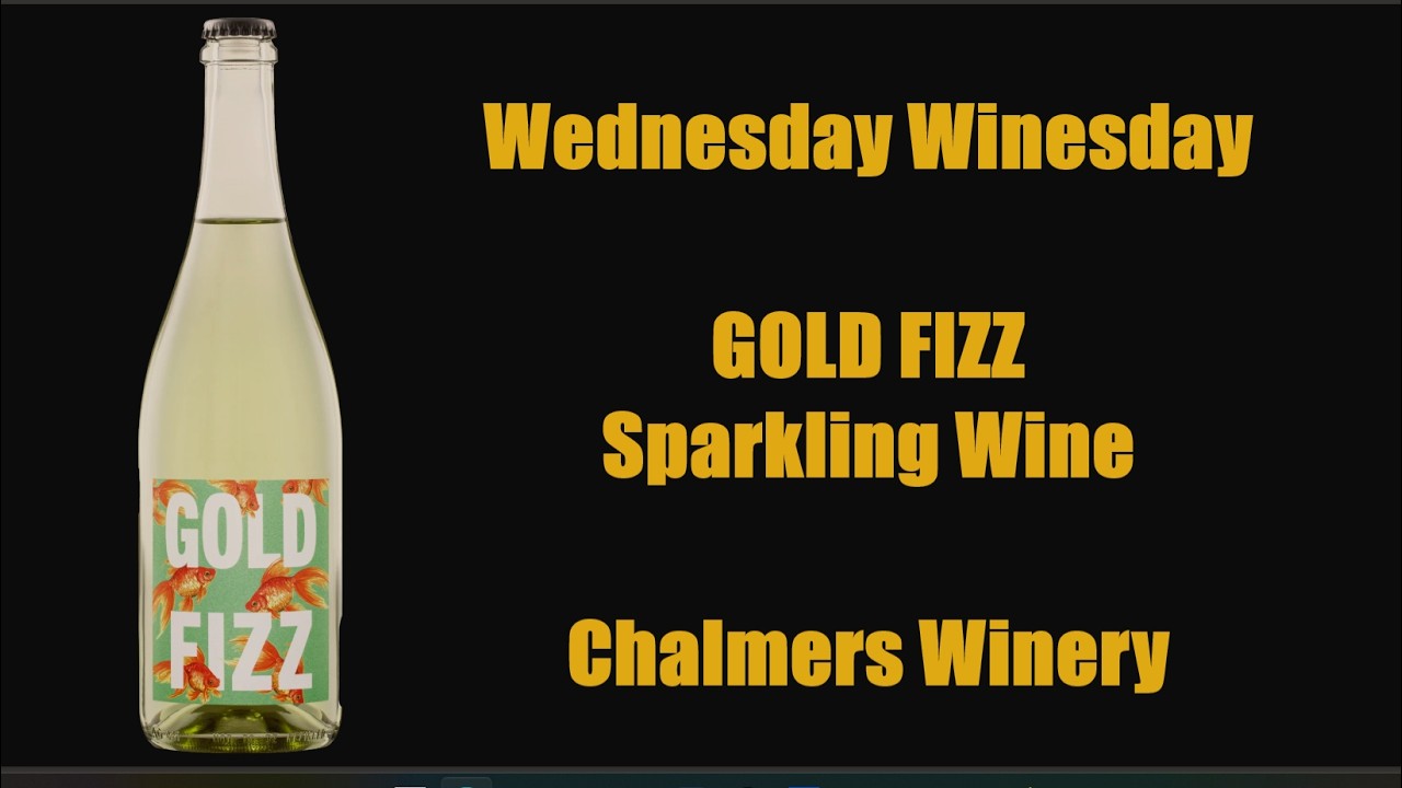 Wednesday Winesday "Gold Fizz" Review - YouTube