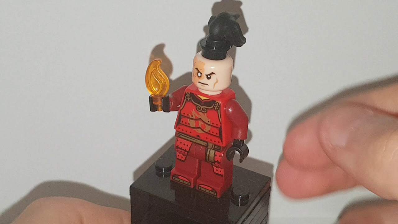 LEGO Custom Zuko From Avatar the last air bender - YouTube