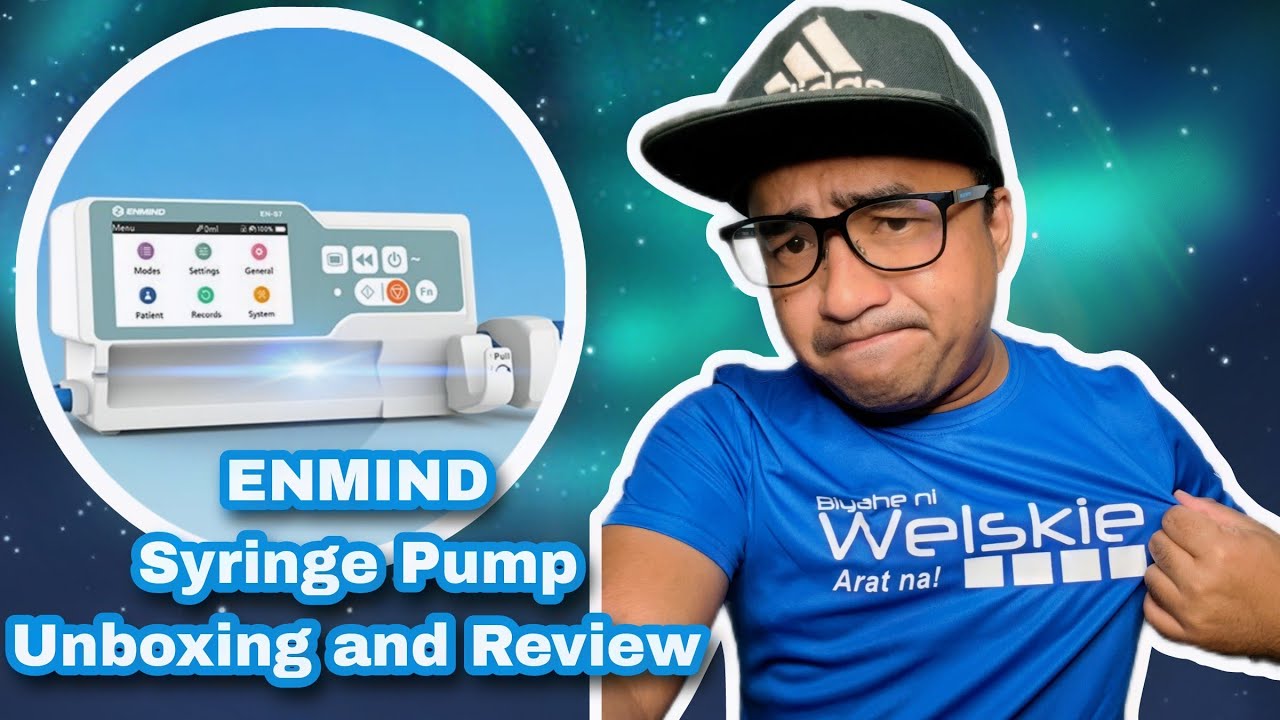 ENMIND Syringe Pump Product Unboxing and Review||Hospital Equipments ...