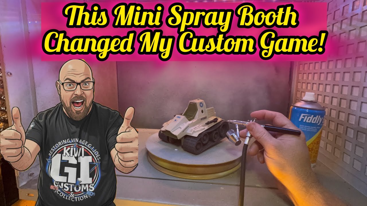 Ultimate DIY mini spray painting booth for G.I. Joe customs is a must ...
