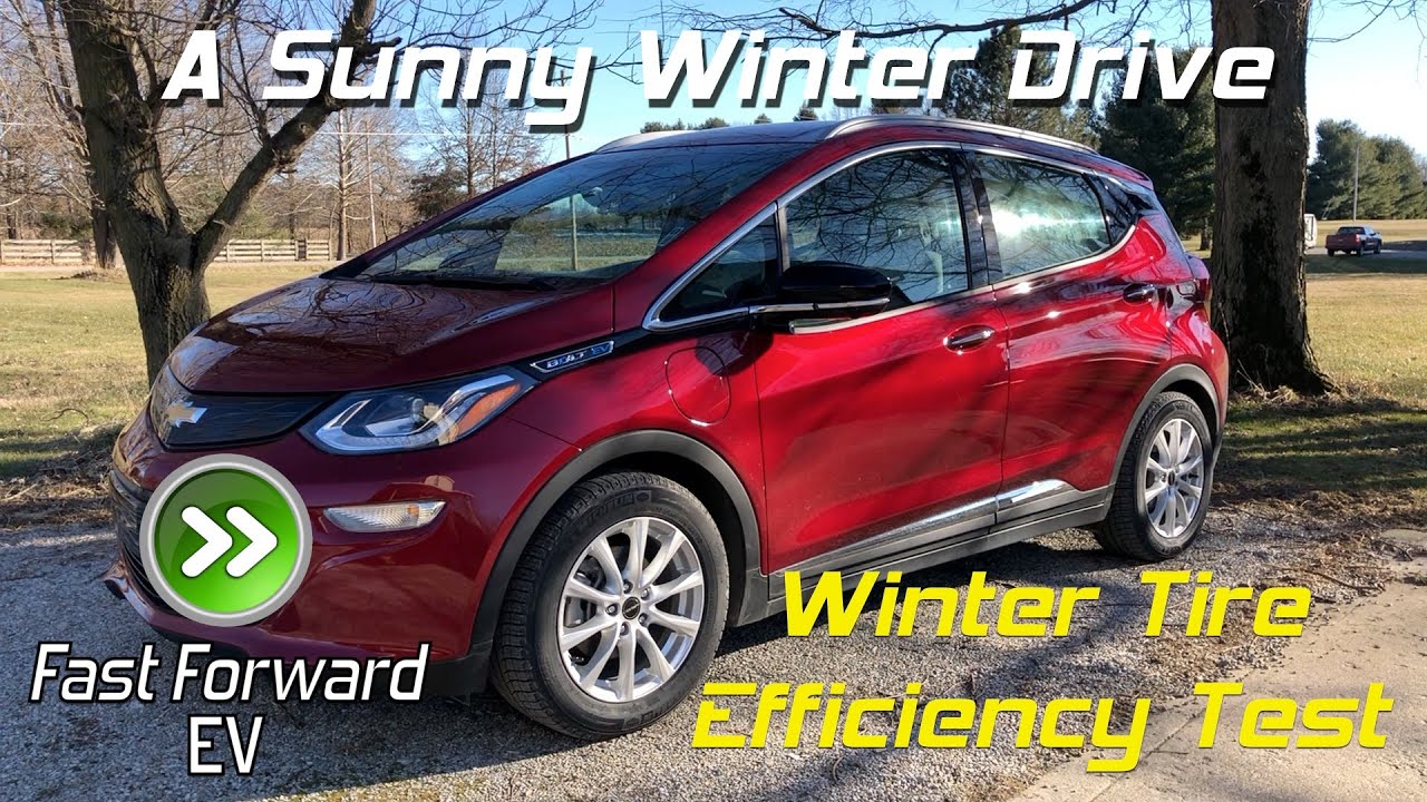 2020 Bolt EV Winter Tire Efficiency Test - YouTube