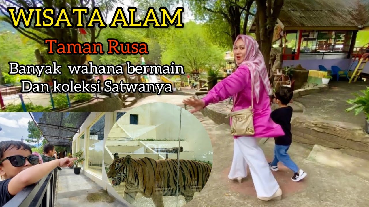 ZHAFRAN IKUT WISATA ALAM SAMA MAMA DAN AYAH DI TAMAN RUSA | ACEH BESAR ...