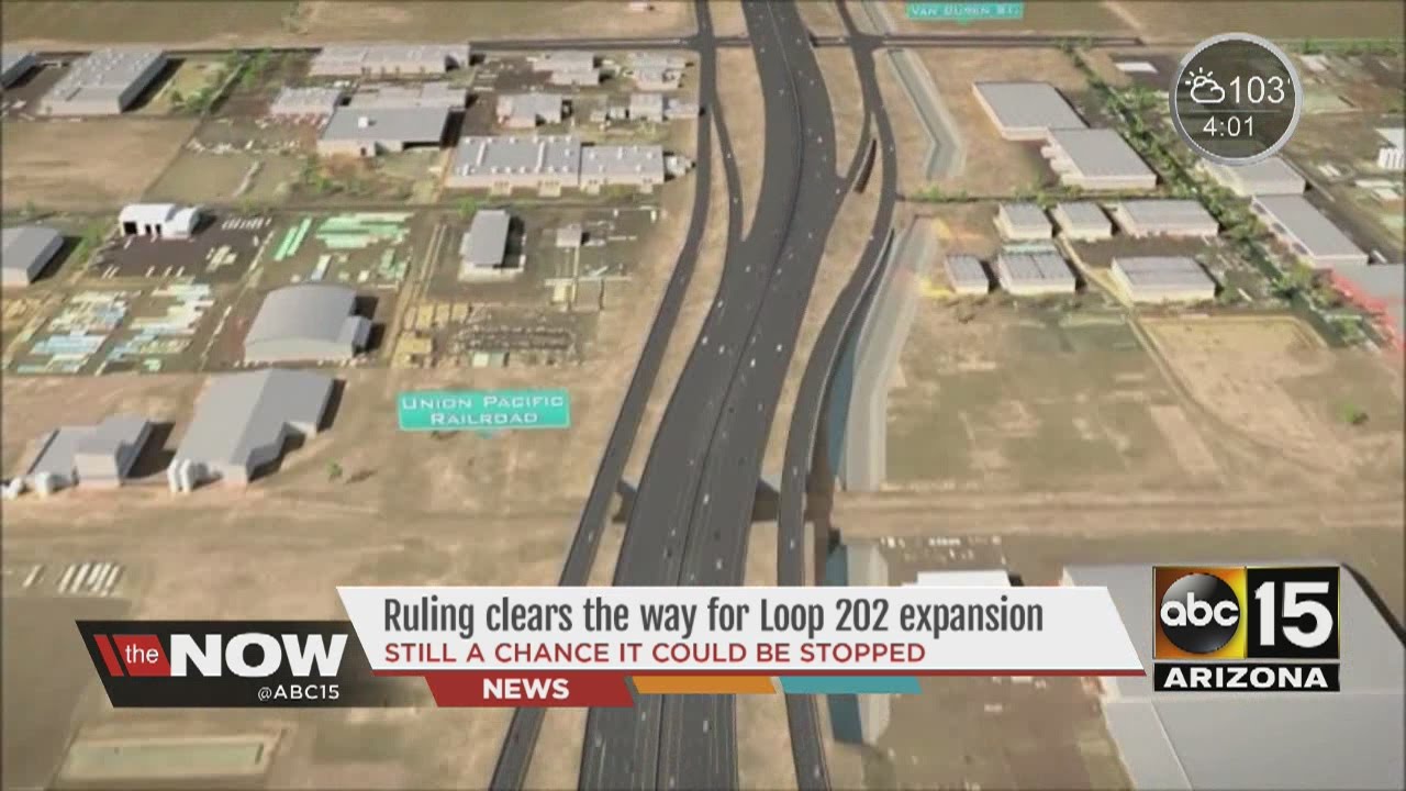 Ruling clears the way for Loop 202 - YouTube