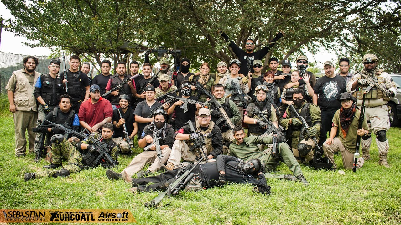 Airsoft Club GDL - Juego en el campo Supply - YouTube