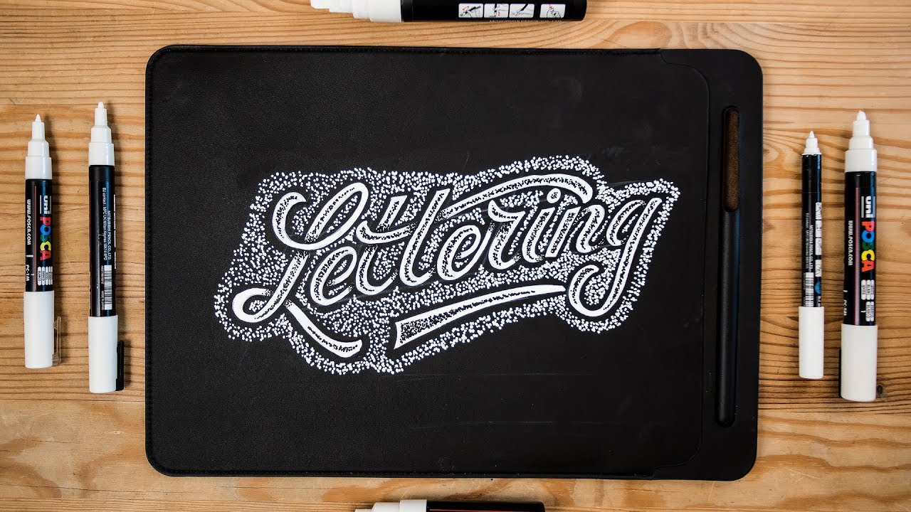 Hand Lettering | How To Letter On ANYTHING! 🖌 - YouTube