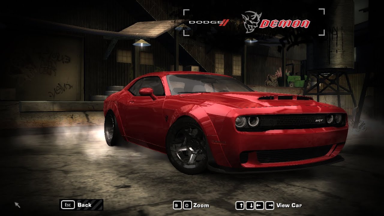 nfs most wanted - Dodge Challenger SRT Demon Mod Gameplay [1080p HD ...