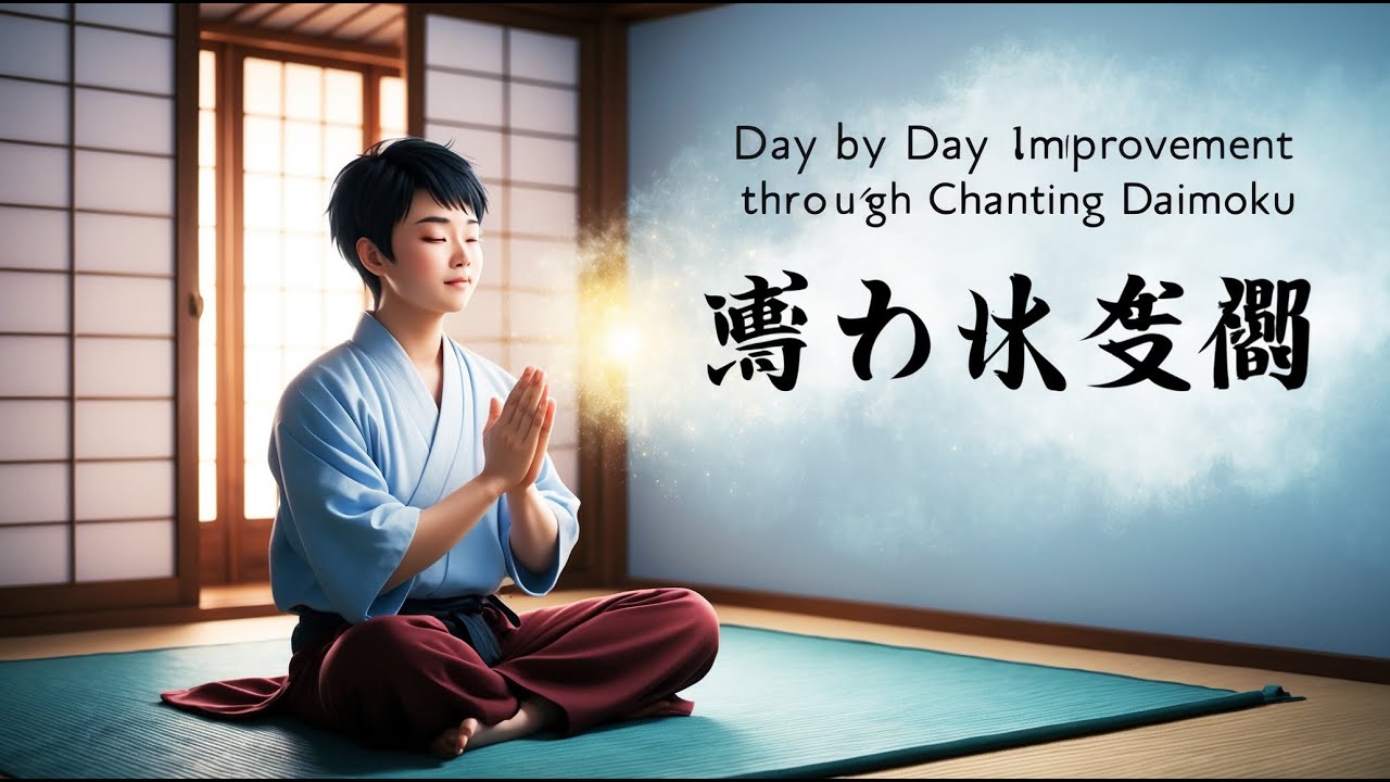 Day by Day Improvement Through Chanting Daimoku - YouTube